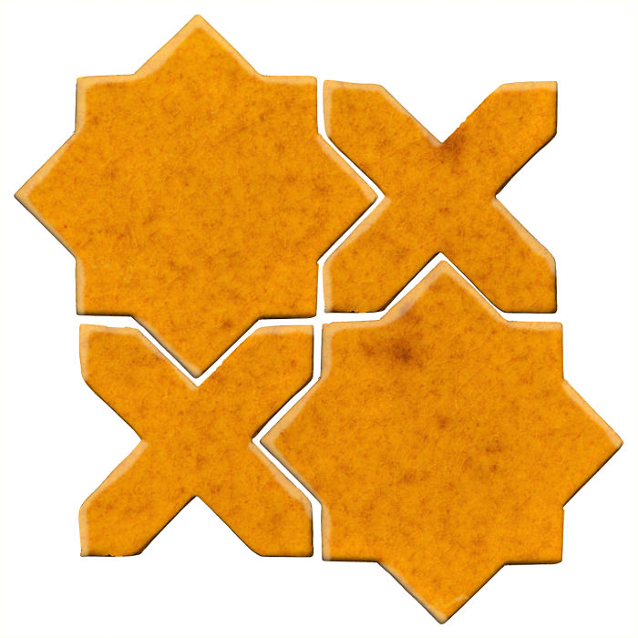 Studio Field Arabesque Pattern 2C High Fire Ceramic Tile | ARTO.com