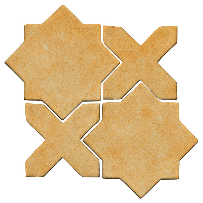 Studio Field Arabesque Pattern 2C High Fire Ceramic Tile | ARTO.com