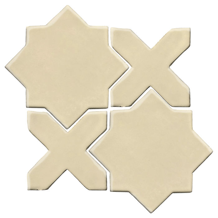 Studio Field Arabesque Pattern 2C High Fire Ceramic Tile | ARTO.com