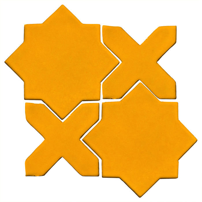Studio Field Arabesque Pattern 2C High Fire Ceramic Tile | ARTO.com