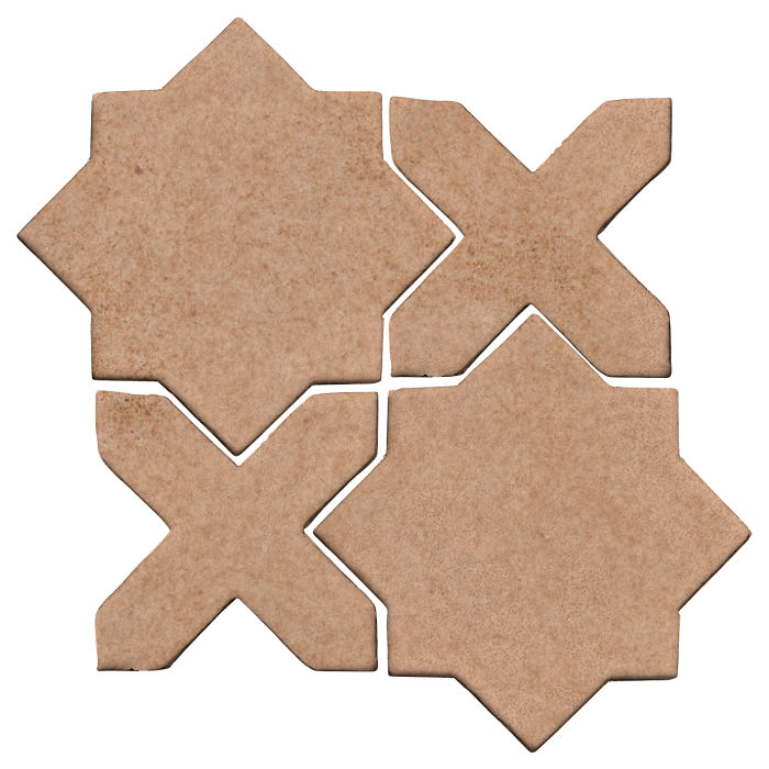 Studio Field Arabesque Pattern 2C High Fire Ceramic Tile | ARTO.com