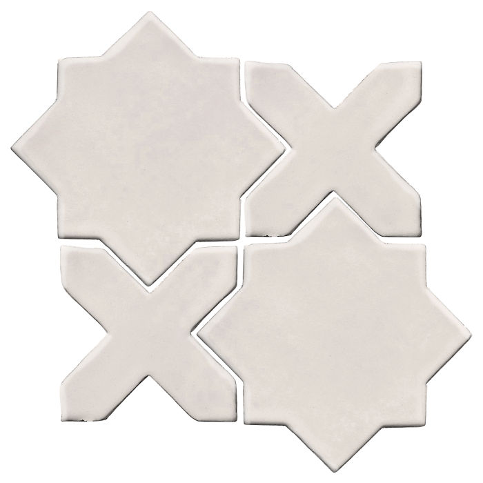Studio Field Arabesque Pattern 2C High Fire Ceramic Tile | ARTO.com
