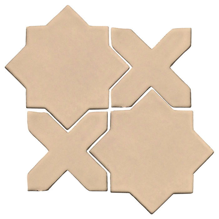 Studio Field Arabesque Pattern 2C High Fire Ceramic Tile | ARTO.com