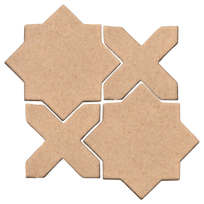 Studio Field Arabesque Pattern 2C High Fire Ceramic Tile | ARTO.com