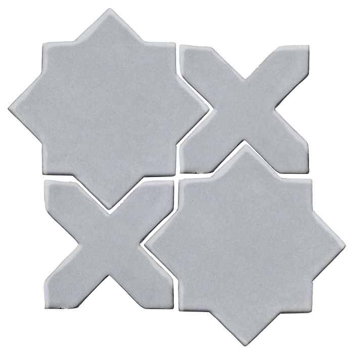 Studio Field Arabesque Pattern 2C High Fire Ceramic Tile | ARTO.com