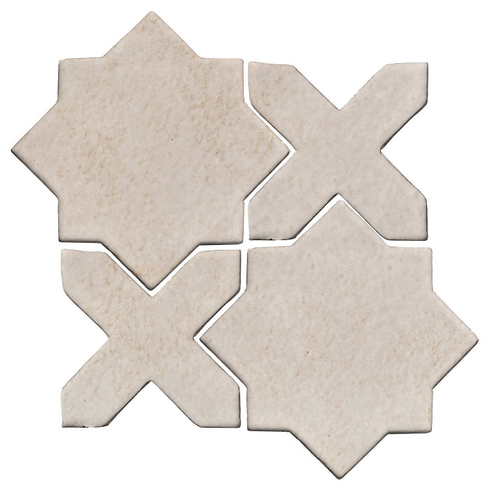 Studio Field Arabesque Pattern 2C High Fire Ceramic Tile | ARTO.com