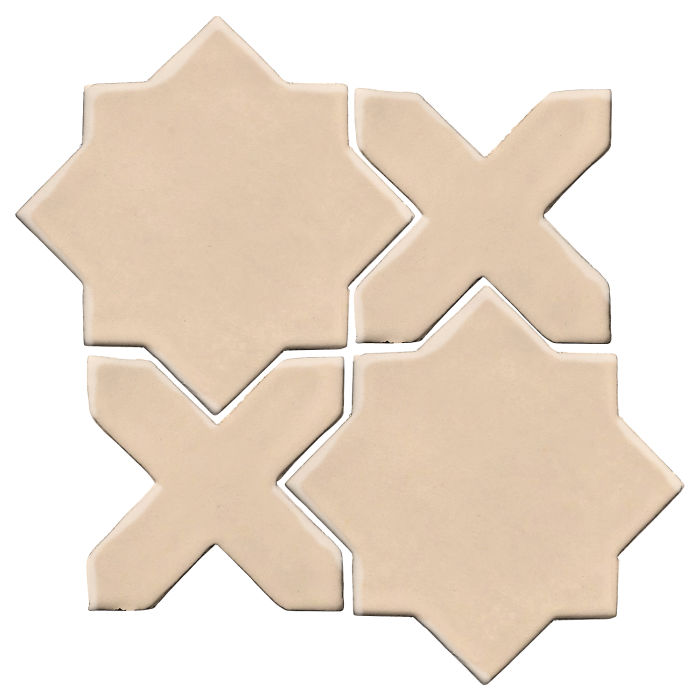 Studio Field Arabesque Pattern 2C High Fire Ceramic Tile | ARTO.com