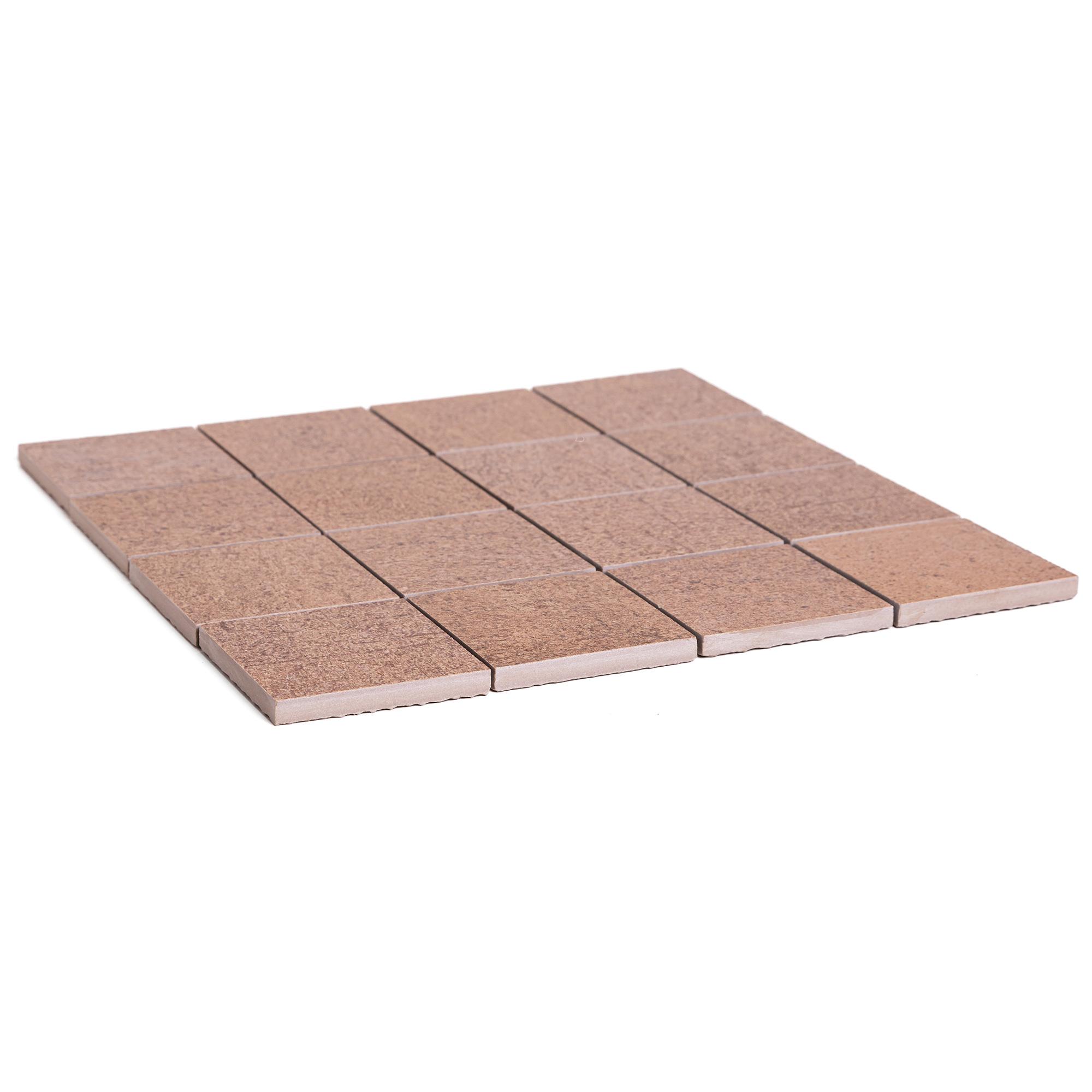 Terra Crea Mosaic 3x3 Cotto Porcelain | ARTO.com